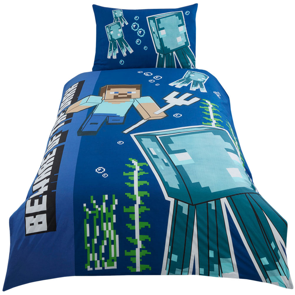 Minecraft Glow In The Dark Duvet Cover Set – Duvetset Ltd